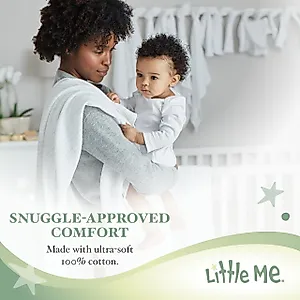 Little Me Clothes for Baby Boys' Sports Star Swaddling Receiving Blanket, 30 x 27 Inches