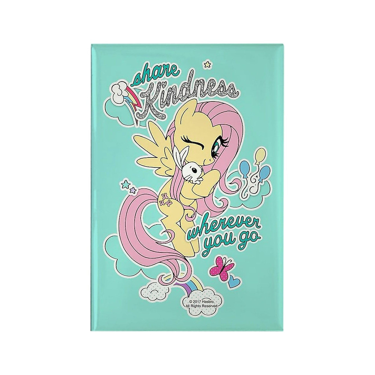 CafePress MLP Fluttershy Kindness Magnets Rectangle Magnet (100 pack)