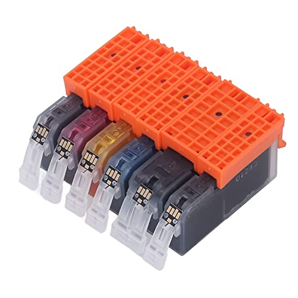 425-426 Ink Cartridge with 5% Coverage, Clear Printing Multi Colors Inkjet Cartridge, for Home, Office, School (BK BK C M Y GY 6 Colors)