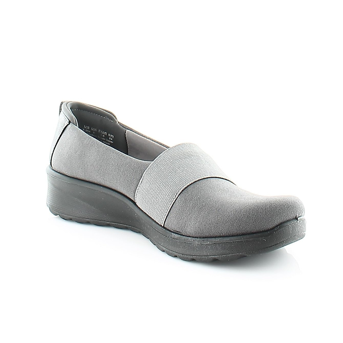BZees Womens Gracie Slip On Granite Grey 8 M