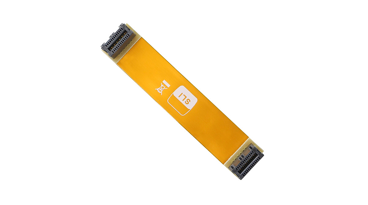 GELRHONR SLI Bridge 2 Way,10cm 26pin Flexible Graphic Card PCI-e ...