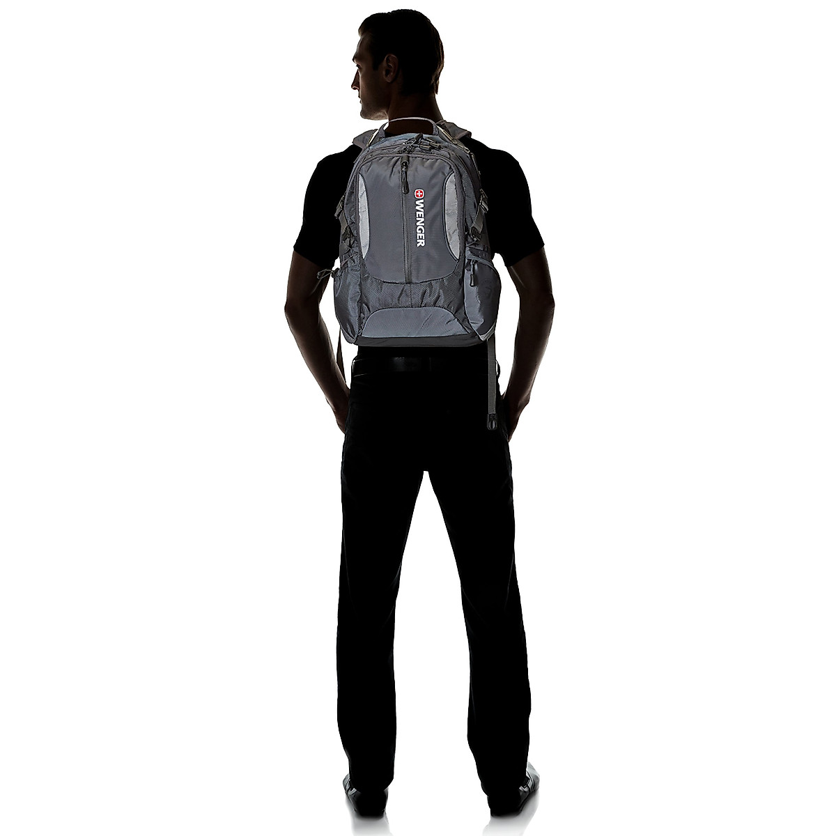 Wenger 15374415 SA1537 Grey Computer Backpack - Fits Most 15 Inch Laptops and Tablets