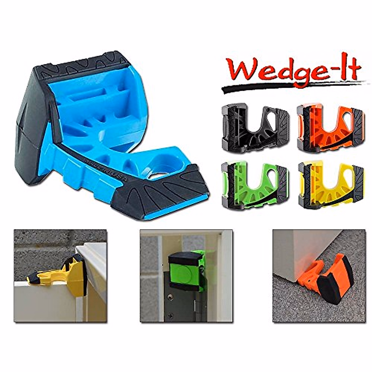 Wedge-It WEDGE-IT-4 The Ultimate Door Stop, Yellow