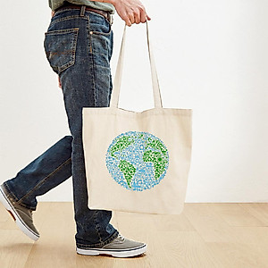 CafePress Save The Planet Tote Bag Canvas Tote Shopping Bag