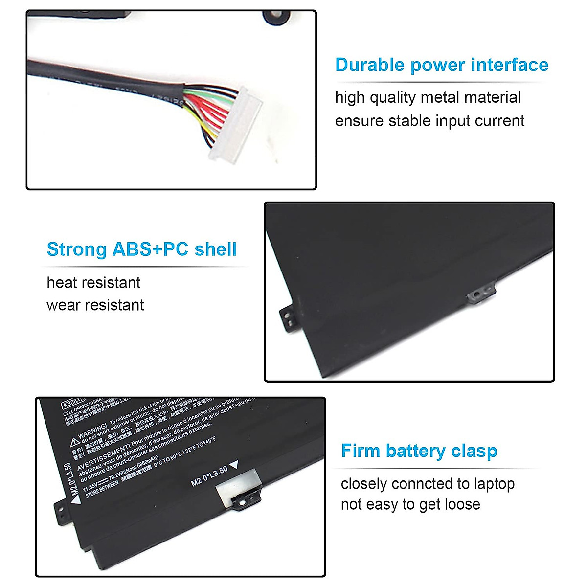 KB06XL 902499-855 902499-856 Battery for HP Spectre X360 Convertible 15-BL1XX 15-BL0XX 15-BL012DX 15-BL112DX 15T-BL000 15T-BL100 15-BL002XX 15-BL075NR 15-BL062NR Z4Z35UA Z4Z38UA 902401-2C1 79.2Wh