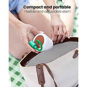 Gaiatop Fly Fans for Tables, Fly Repellent Fans Battery Powered Bug Fan Indoor Outdoor Portable Table Fly Fans for Picnic, Party, BBQ, Kitchen and Restaurants 4 Pack