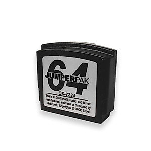 Old Skool Nintendo 64 Jumper Pack (Booster Pak)