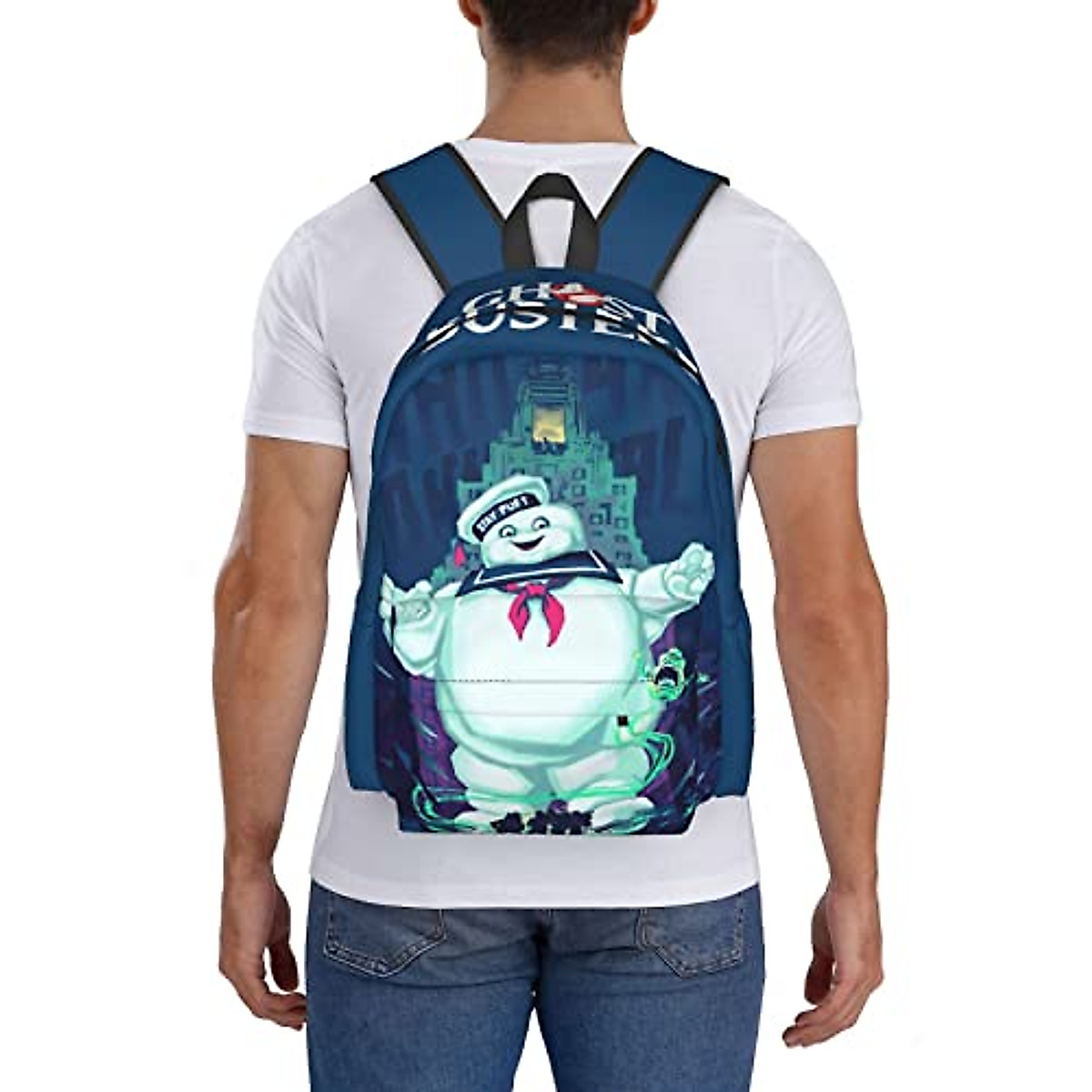 Ke Moxiey Scary Backpack Casual Laptop Bag Large Capacity Travel Backpack Aesthetic Fashion For Women Men