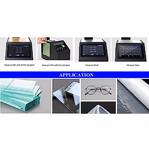 Digital Haze Meter for Haze and Transmittance Measurement Thin Film Glass YH1000 Test Aperture 20mm