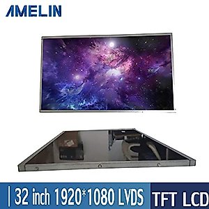 SANZAMELIN 32 inch 1920 x 1080 TFT LCD Module Screen with LVDS Interface Display and IPS Viewing Angle Panel