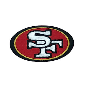 Siam Accs Rugby Fans San Francisco Logo Patch Embroidery American Football Fan Favorite Team Iron On Sew On for Clothing Backpacks Jeans Motorcycle Sew On Custom Jackets Hats Tactical Bags