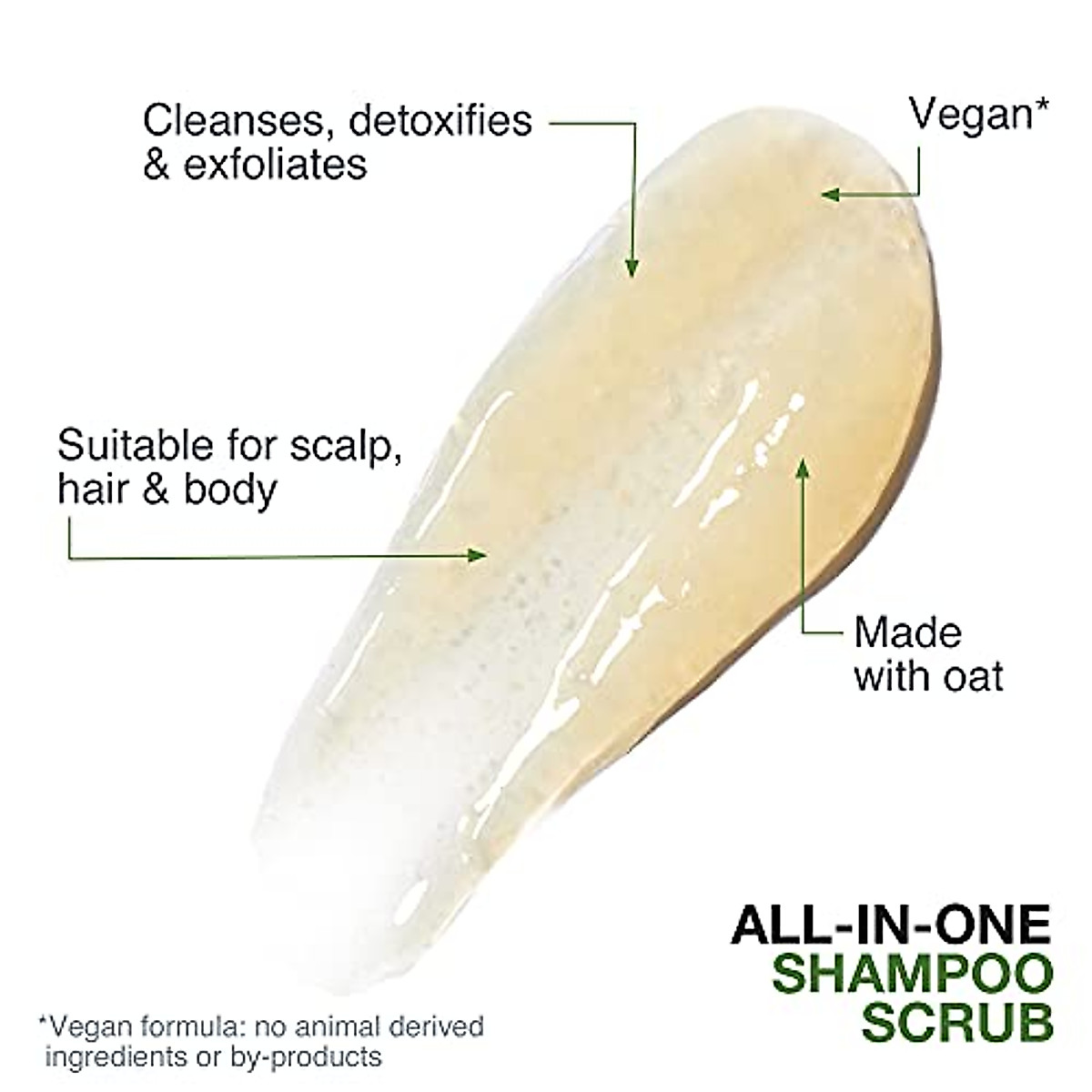 Biolage All-In-One Multi-Benefit Shampoo Scrub | Cleanses, Detoxifies & Gently Exfoliates Scalp | For All Hair Types | Vegan | 8.45 Fl. Oz.