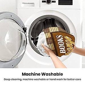 KOLVIIV Book Lovers Gifts Blanket Gifts for Book Lovers Women Librarian Gifts Throw Blanket Book Club Bookworm Gifts for Reading Lover Bookish Blankets 60"x50"