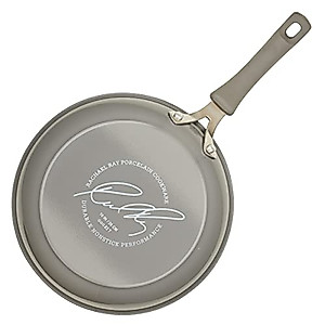 Rachael Ray Cook + Create Nonstick Frying Pan/Skillet, 10 Inch, Gray
