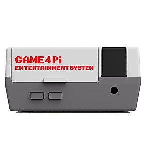 GeeekPi Case for Raspberry Pi 4, Pi 4 Case with Cooling Fan and Pi 4 Heatsink, Retro Gaming Game4Pi Case for Raspberry Pi 4 Model B/4B