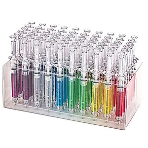 Allures & Illusions Syringe Pen , Mixed Color 60 Count(Pack of 1)