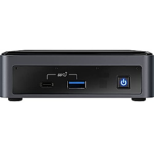 Intel NUC Kit NUC10I3FNK Business Mini Desktop Black (Intel i3-10110U 2-Core, 32GB RAM, 512GB m.2 SATA SSD, Intel UHD, WiFi, Bluetooth, 1xHDMI, SD Card, Win 10 Pro)