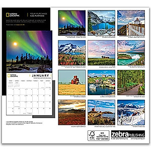 National Geographic Canada 2021 Wall Calendar