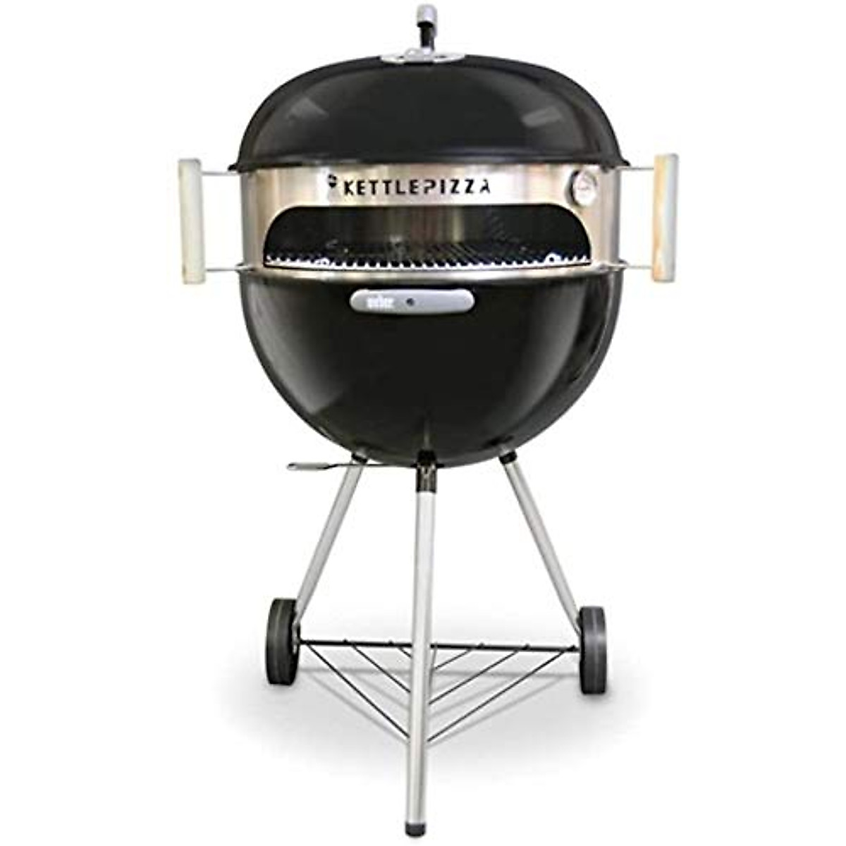 KettlePizza Basic Charcoal Pizza Oven Kit for 26.75 Inch Weber Kettle Grill