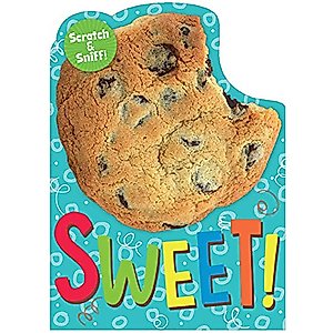 Paper House Chocolate Chip Cookie Scratch and Sniff Birthday Card for Kids