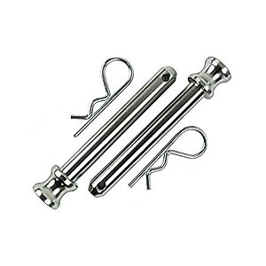 Corrosion-Resistant 5/8" Pins for BulletProof Hitches (Sold as Pair), Stainless Steel with Electroless Nickel Plating (Rated to 36,000lbs)