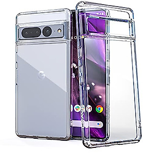 Crave Clear Guard for Pixel 7 Pro Case, Shockproof Clear Case for Google Pixel 7 Pro