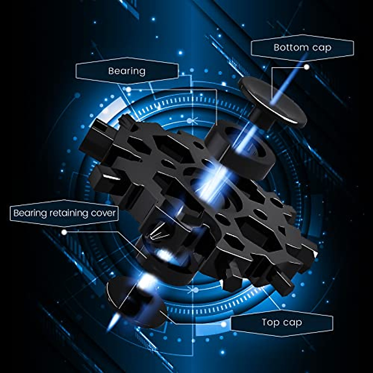 Gifts for Men, Christmas Stocking Stuffers for Kids, Teens, Adults, Dads, Husbands with Hammer and Snowflake Multitool