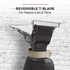 Remington Ultimate Precision Haircut Kit Powered Hair Clipper, 6"x4"x2", Black
