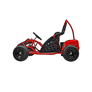 Go-Bowen Baja 1000W 48V Electric Kids Go-Kart - Red