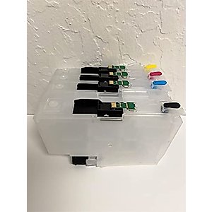 Inkpro Empty Refillable Cartridges Compatible Replacement for Brother LC3035 3035 LC3033 3033 MFC-J995DW MFC-J995DWXL MFC-J815DW MFC-J805DW MFC-J805DW Printer