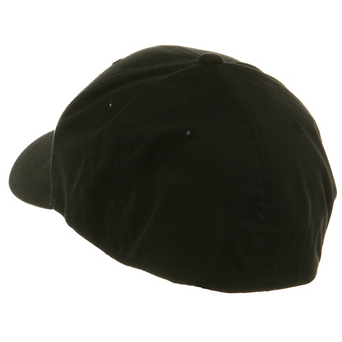 Flexfit Premium Wooly Combed Twill Cap, XL/XXL (Black)
