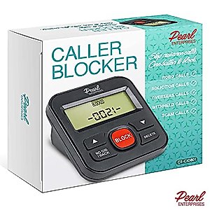 Caller Id Box for Landline Phone Number Lcd Display with Call Blocker - Stop Unwanted Calls, Robocalls, Spam, Telemarketers