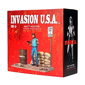 SD Toys Movie Icons: Invasion USA Matt Hunter Figure with Diorama
