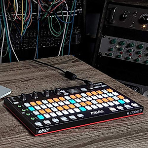 AKAI Professional Fire (Software Bundle) - USB MIDI Controller for FL Studio with RGB Clip / Drum Pad Matrix and FL Studio Fruity Edition Software