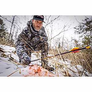 Carbon Express D-Stroyer Hunting Arrow Shafts, 12-Pack, High Modulus Carbon Weave, Dual Spine Weight Forward Technology, Laser Checked, Length 31.5” - 350, 400, or 500 Spine