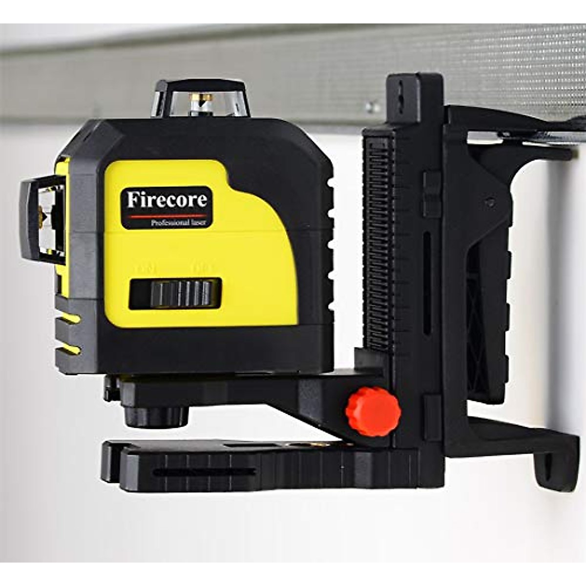 Firecore Multi-Function Laser Level Mount, Magnetic Bracket Adapter, Adjustable 1/4" and 5/8" Thread Wall Mounted Positioning Base with Spring Clip（FM80）