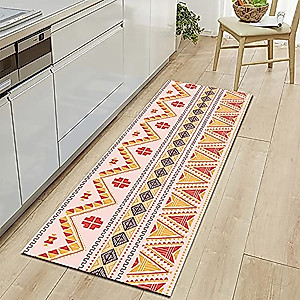 OPLJ Home Entrance Door mat Floor mat Modern Bedroom Living Room Floor mat Kitchen Carpet Floor mat A15 60x180cm