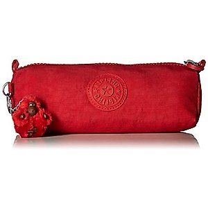 Kipling Women's Freedom Pencil Pouch, Small, Zipped, Water-Resistant, Pen Case, Cherry