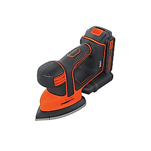 BLACK+DECKER 20V MAX* Mouse Sander, Tool Only (BDCMS20B)