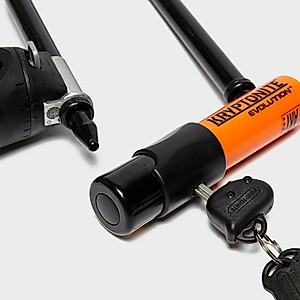 Kryptonite Evolution Mini-7 Bicycle U-Lock w/ 4’ KryptoFlex Double Loop Cable