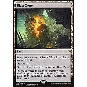 Magic: The Gathering Singles MTG Magic: The Gathering - Blast Zone (244) War of The Spark WAR (WAR244)