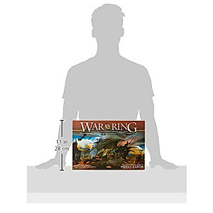 Fantasy Flight Games Ares Games War of The Ring 2nd Edition, Multi-Colored (AGS WOTR001), 2 to 4 Players