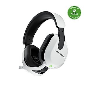 Turtle Beach Stealth 600 Wireless Multiplatform Amplified Gaming Headset for Xbox Series X|S, Xbox One, PC, PS5, PS4, & Mobile – Bluetooth, 80-Hr Battery, Noise-Cancelling Mic – White