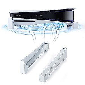 DEVASO PS5 Horizontal Stand, PS5 Accessories Horizontal Stand, Compatible with Playstation 5 Console(for Disc)