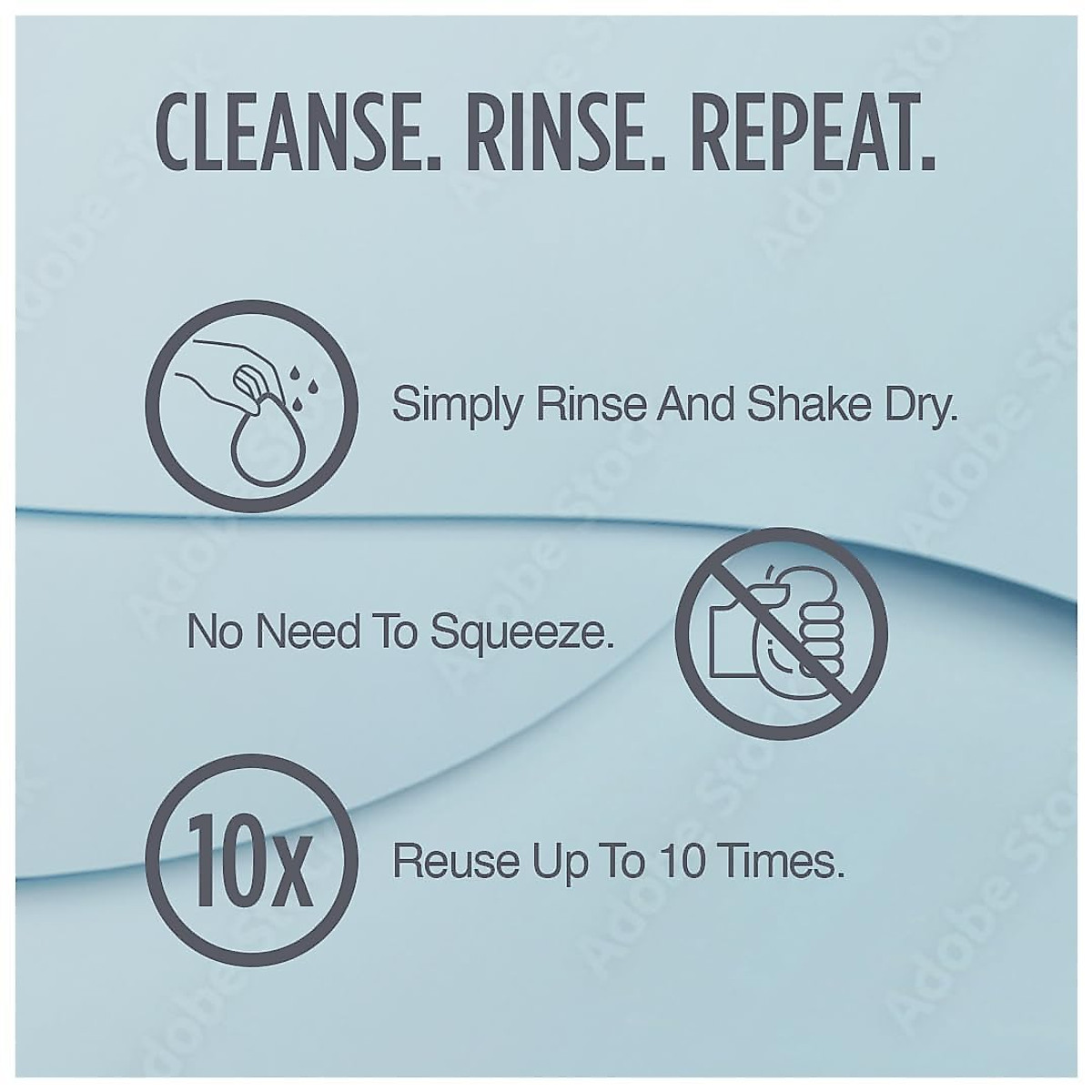 HartFelt Bath Sponges for Shower | Oval Body Wash Scrubber for Exfoliating Skin | Clean and Refresh Body, Back & Arms | Chemical-Free Body Sponge | Made in USA - Pack of 6