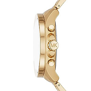 Michael Kors Men's Wren Chronograph Gold-Tone Stainless Steel Watch (Model:MK8928)