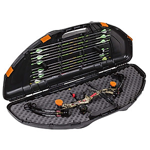 Field Logic Black Hole Archery Target 18" and Flambeau Outdoors 6461SC Safe Shot Bow Case | Portable Archery Target and Bow Storage Case