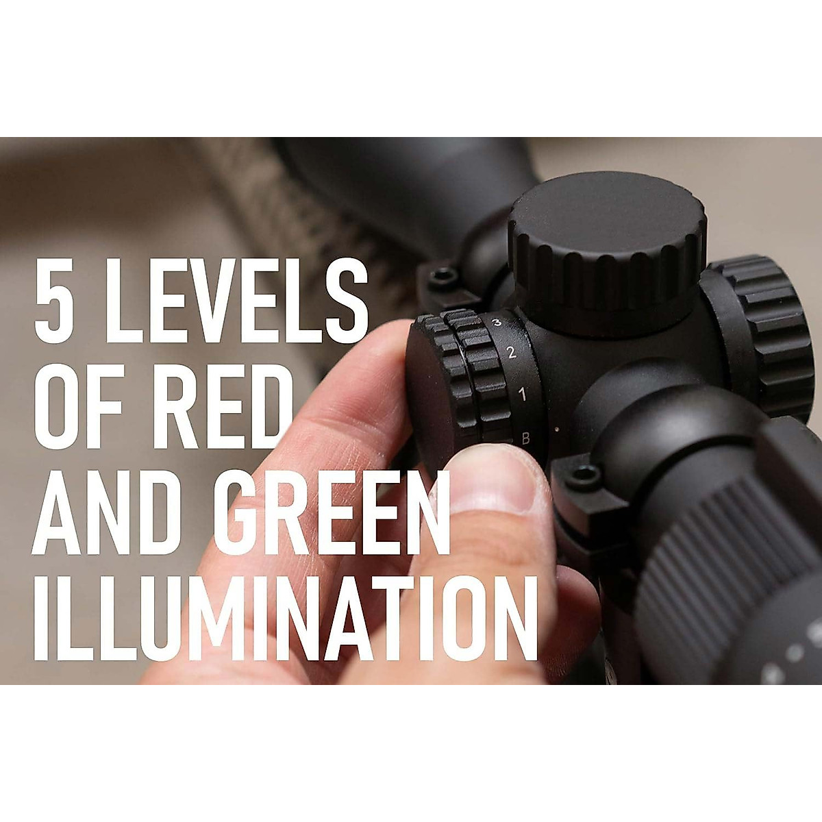 Monstrum Guardian 3-9x40 Rifle Scope with Illuminated MOA Reticle | Black