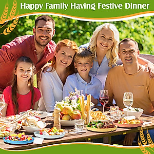 8 Set Unbreakable Wheat Straw Divided Dinner Plates 9 Inch Wheat Plastic Gridded Dinner Plates with Spoon Knife Fork Microwave Dishwasher Safe Wheat Straw Dinnerware Set for Kids Picnic Kitchen