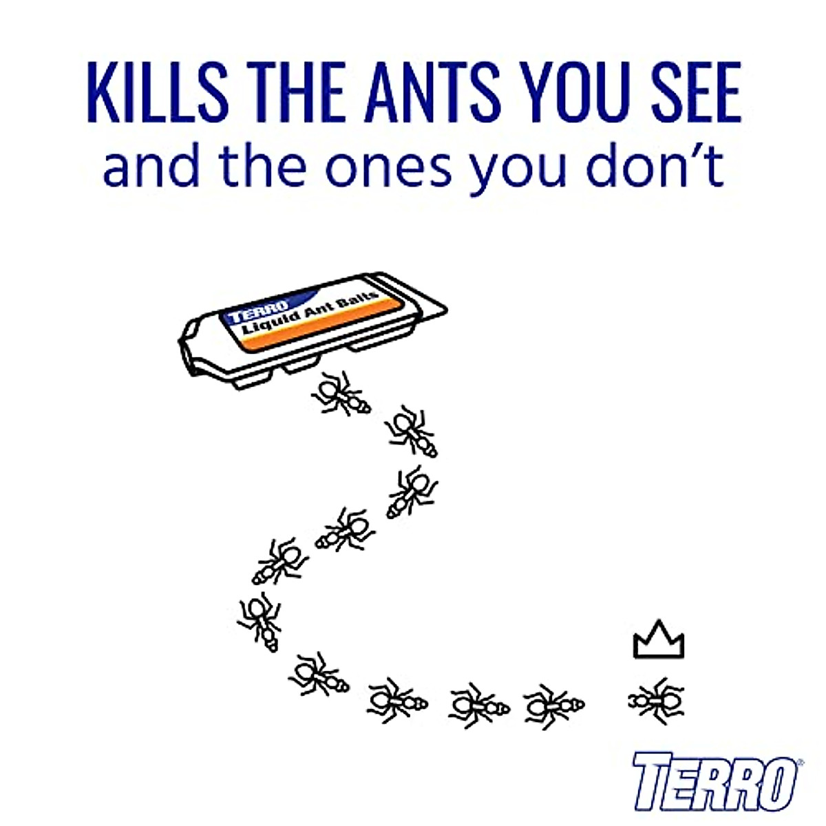 Terro T324B 4-Pack Liquid Ant Baits, Orange